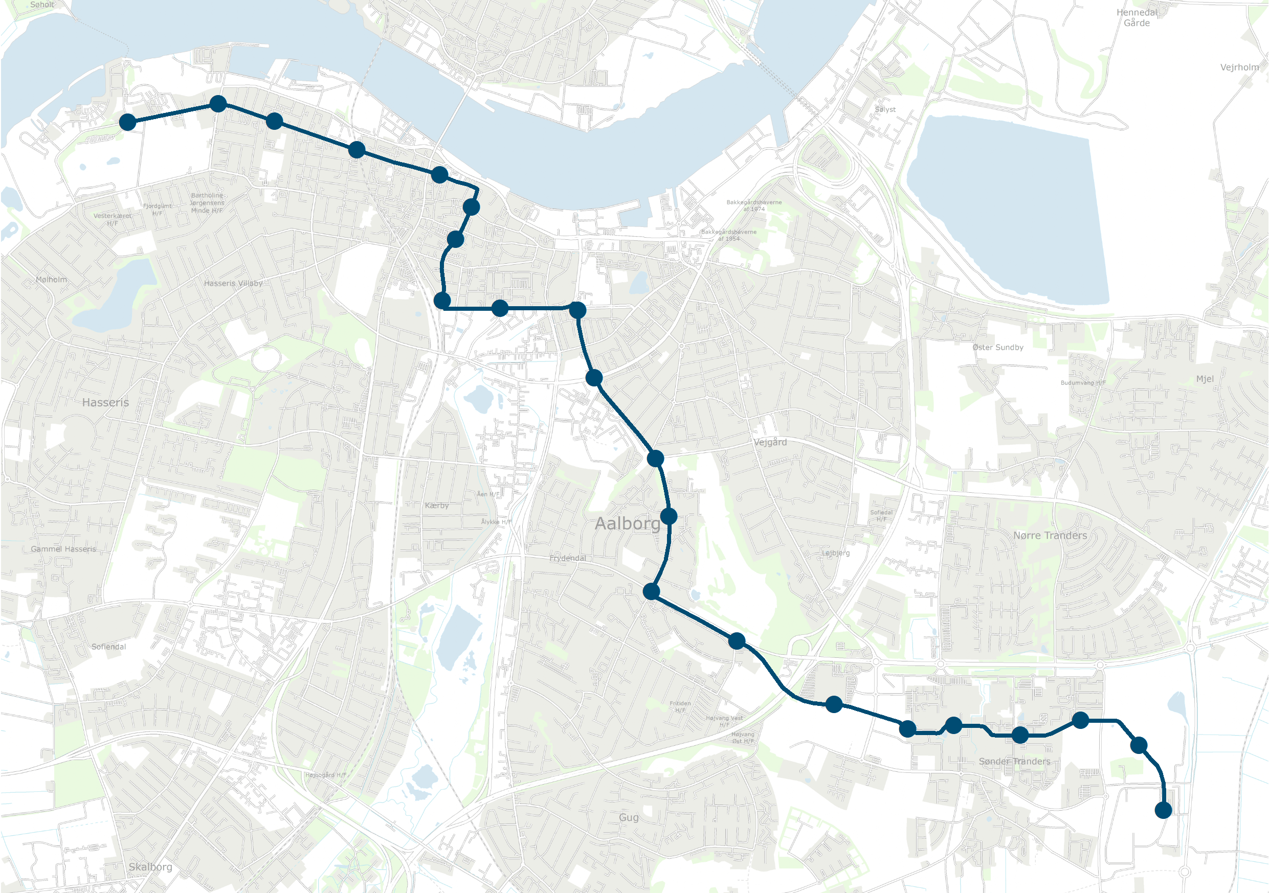 Aalborg får 25 meter lange superbusser : Dansk PersonTransport